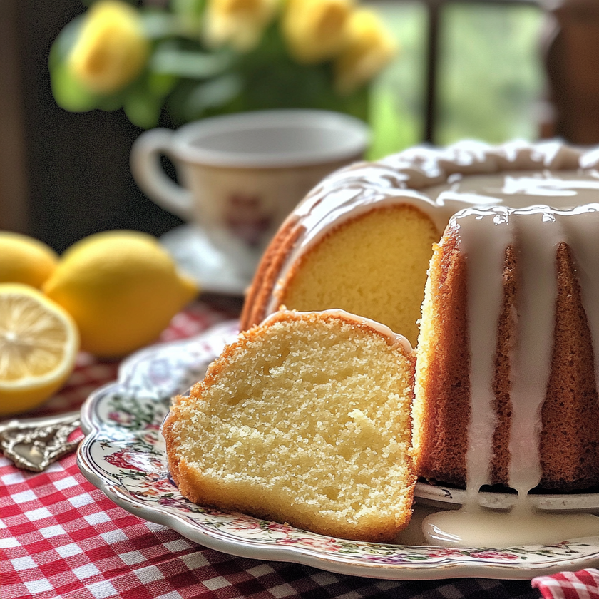 Lemon Chiffon Cake – Grandmother's Kitchen
